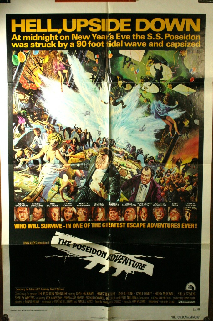 POSEIDON ADVENTURE, Original 1 sheet movie poster - Original Vintage ...