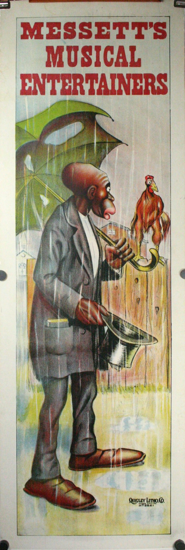 MESSETT'S Musical Entertainers, A Pair of Black Americana Minstrel ...