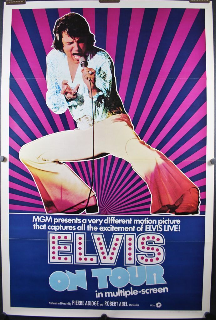 ELVIS ON TOUR, Original, Vintage Movie Poster - Original Vintage Movie ...