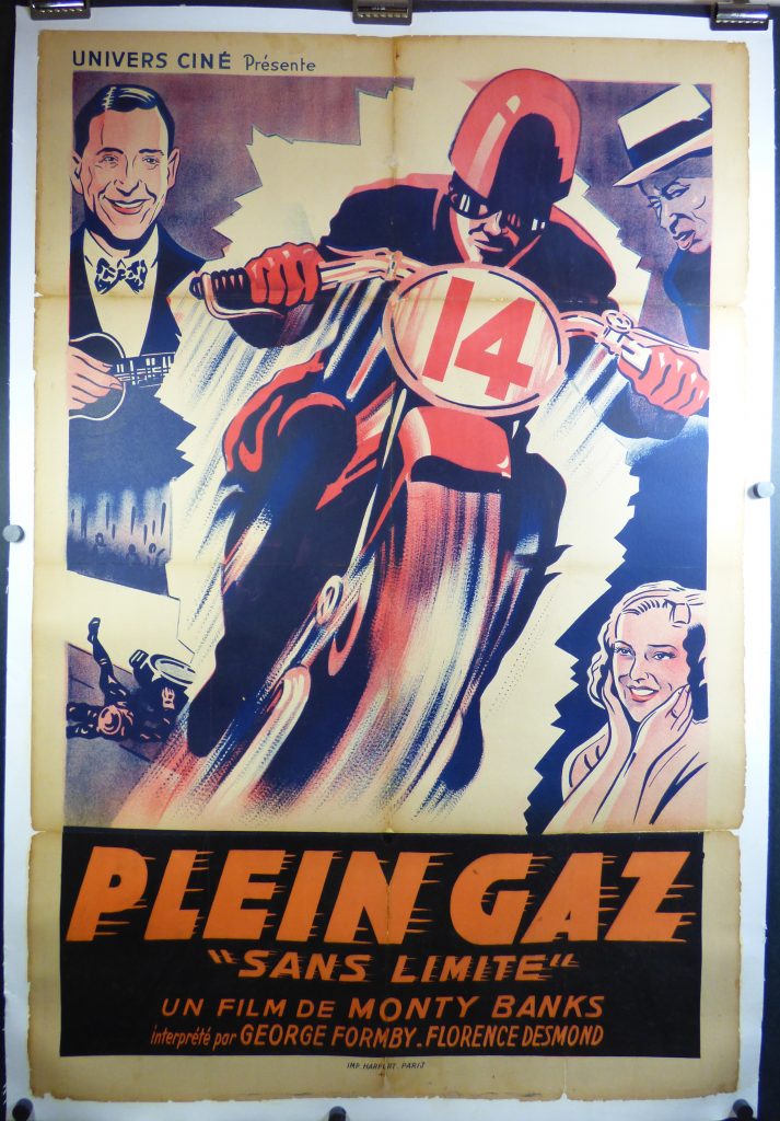 NO LIMIT, Original Vintage Motorcycle Racing Movie Film Poster ...