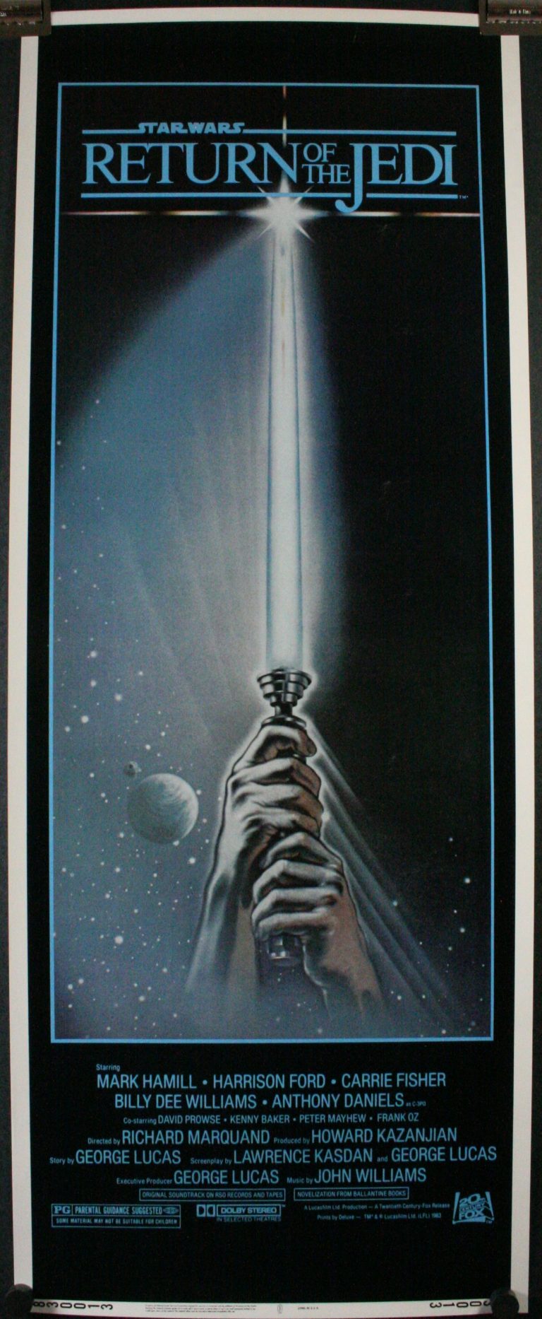 RETURN OF THE JEDI, Original Style A Insert Movie Theater Poster For ...