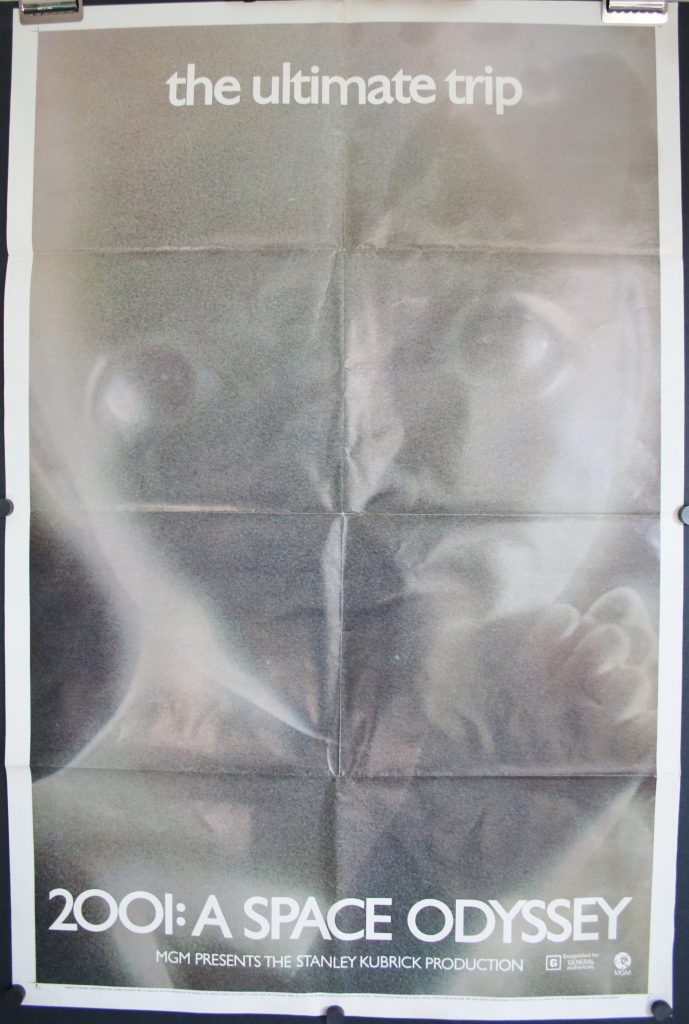 2001 A SPACE ODYSSEY, Original Vintage Stanley Kubrick Science Fiction ...