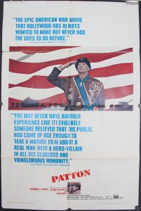 PATTON, Original American WWII Vintage Movie Poster - Original Vintage ...