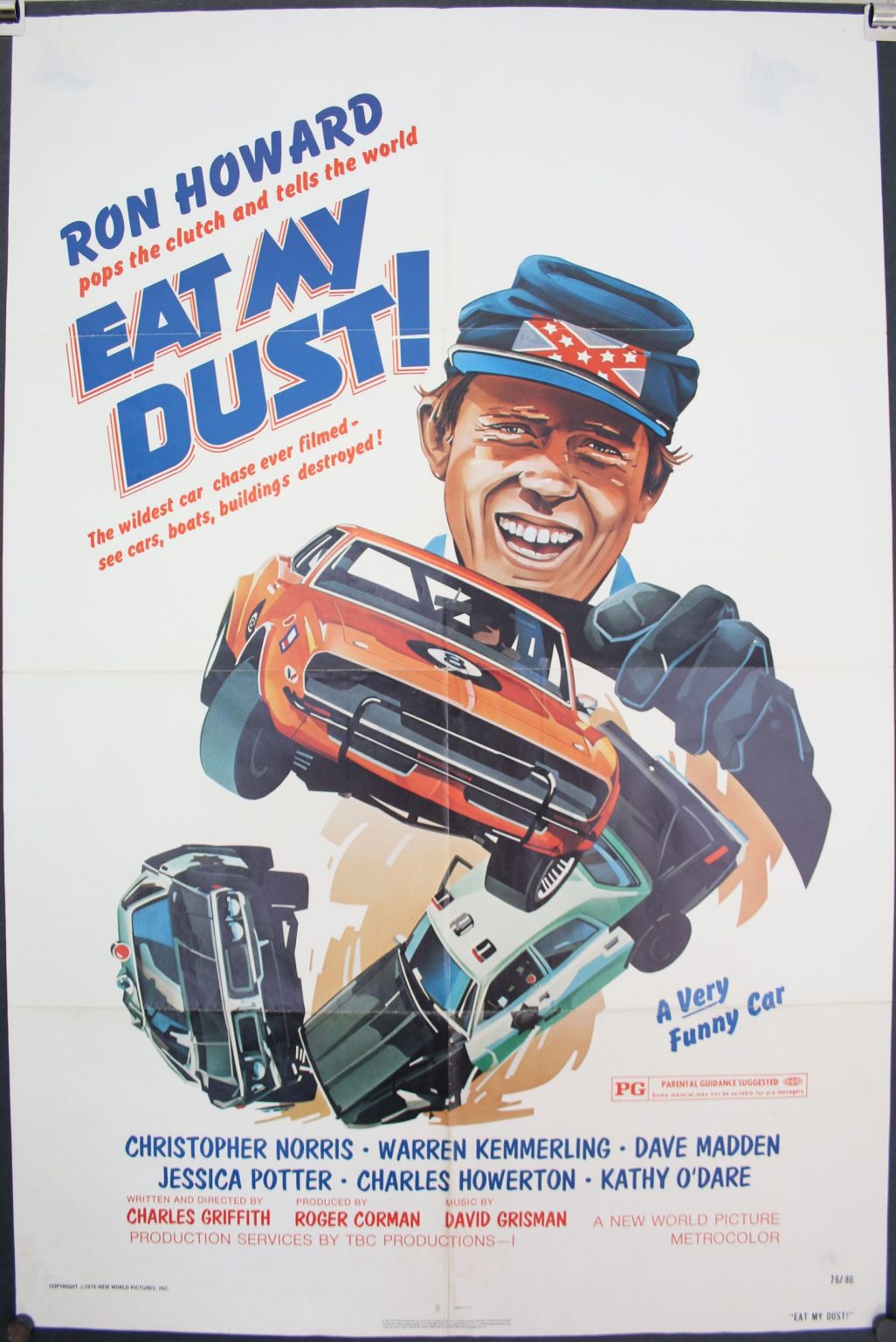 EAT MY DUST, Original Vintage Racing Movie Poster - Original Vintage ...