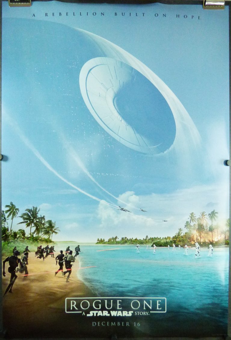ROGUE ONE, Original Theatrical 1 sheet Teaser Movie Poster For Sale ...
