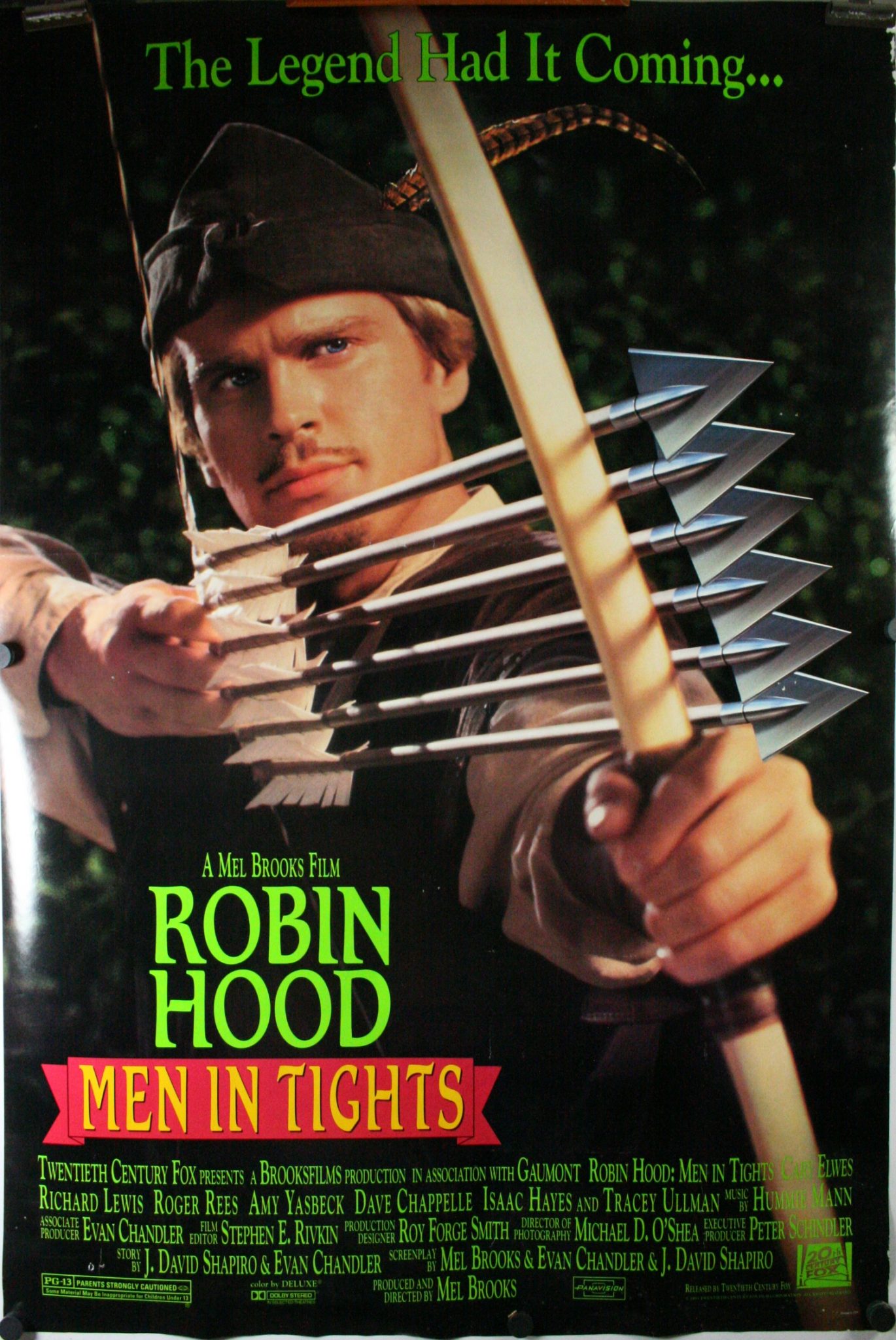 ROBIN HOOD MEN IN TIGHTS, Original Mel Brooks Film Poster - Original ...