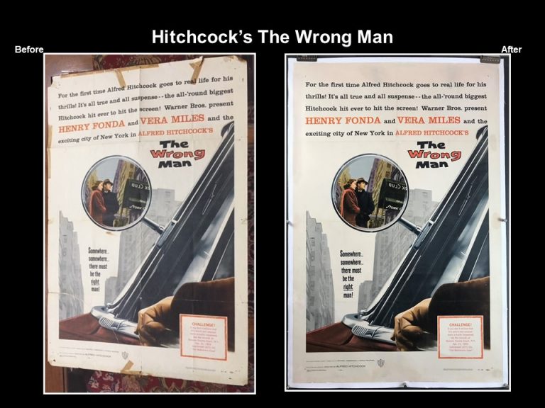 Restoration Examples Tier 3 - Original Vintage Movie Posters