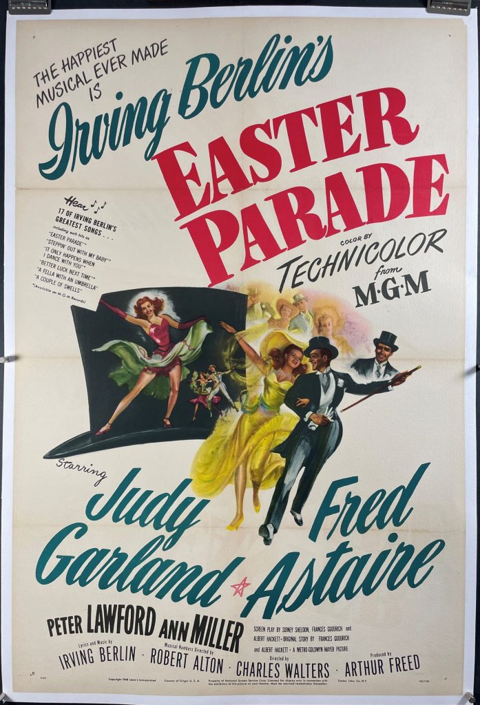 EASTER PARADE, Original Vintage Judy Garland and Fred Astaire Musical ...