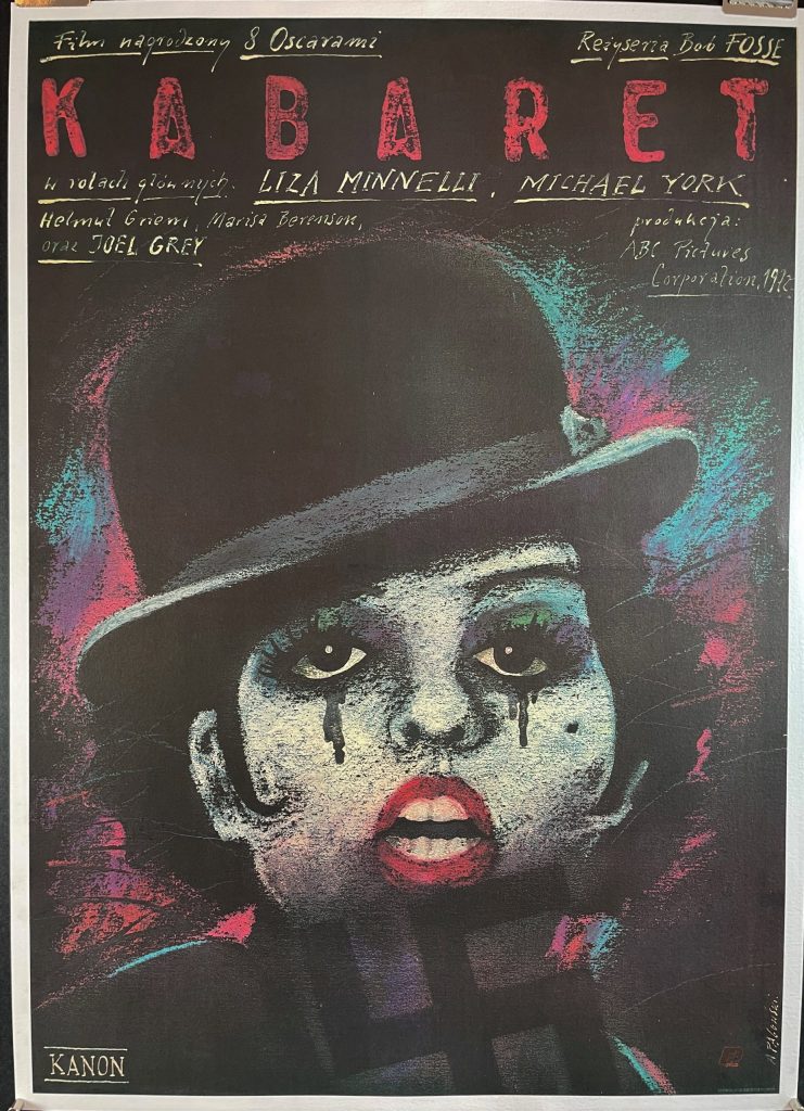 CABARET, Original Vintage Polish Movie Poster starring Liza Minnelli ...