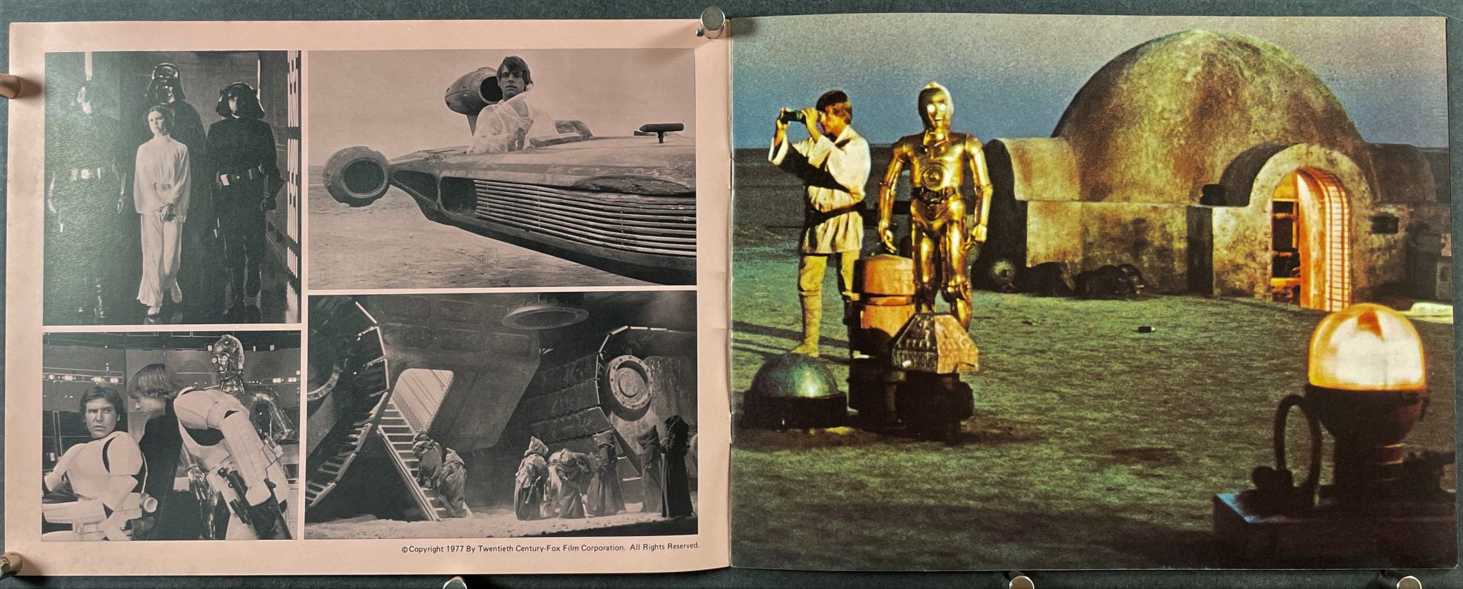 STAR WARS Original Souvenir Movie Program Guidebook - Original Vintage ...