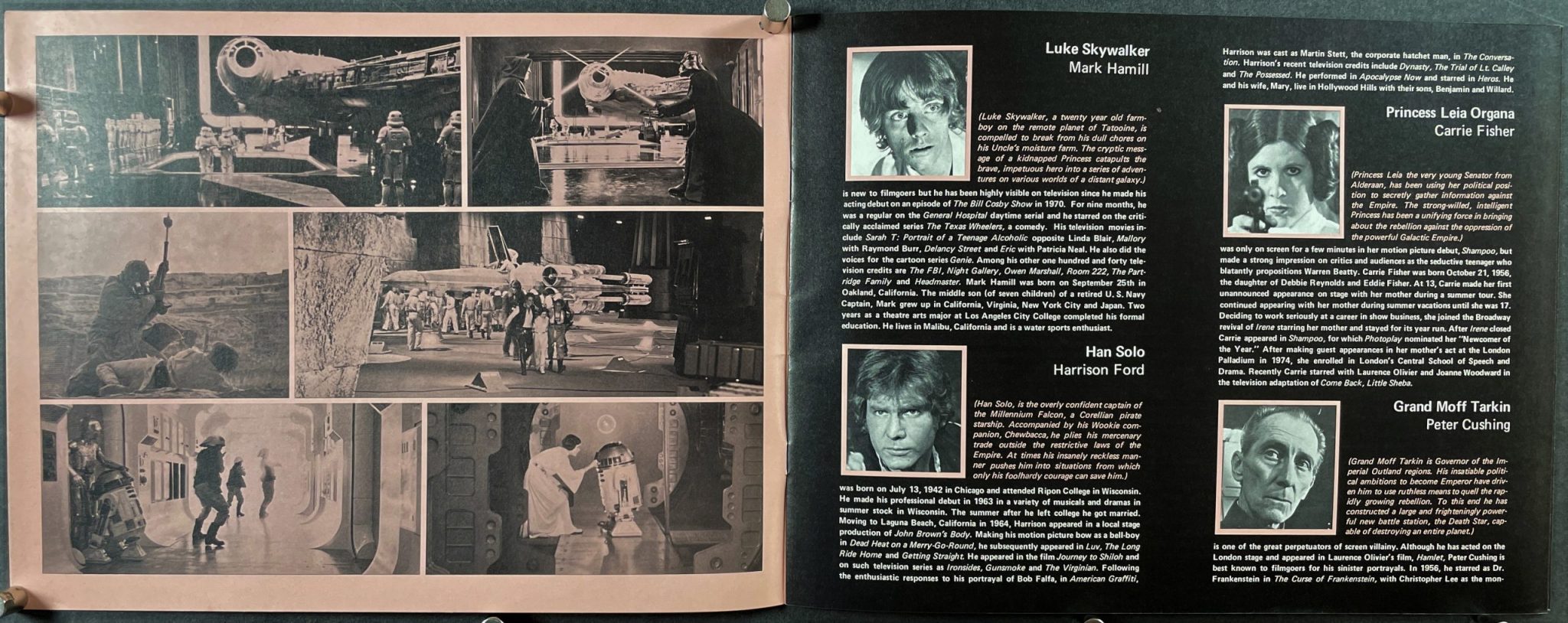 STAR WARS Original Souvenir Movie Program Guidebook - Original Vintage ...