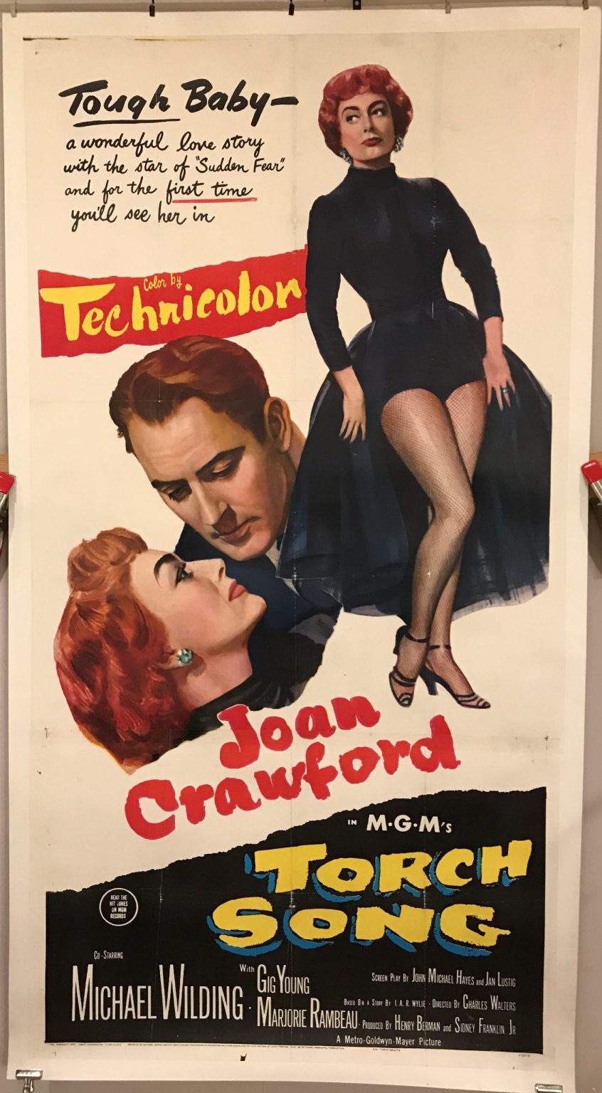 TORCH SONG, Original Vintage Musical Drama Movie Poster - Original ...