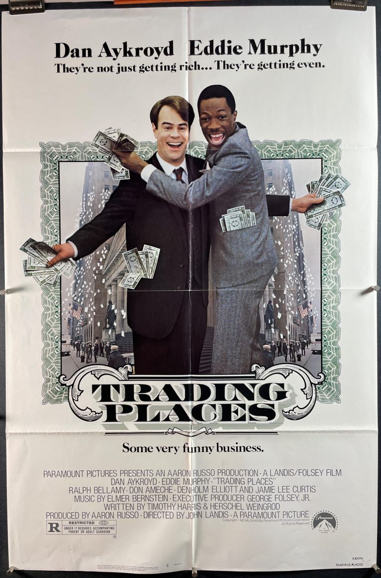 TRADING PLACES, Original Vintage Comedy Movie Poster - Original Vintage ...