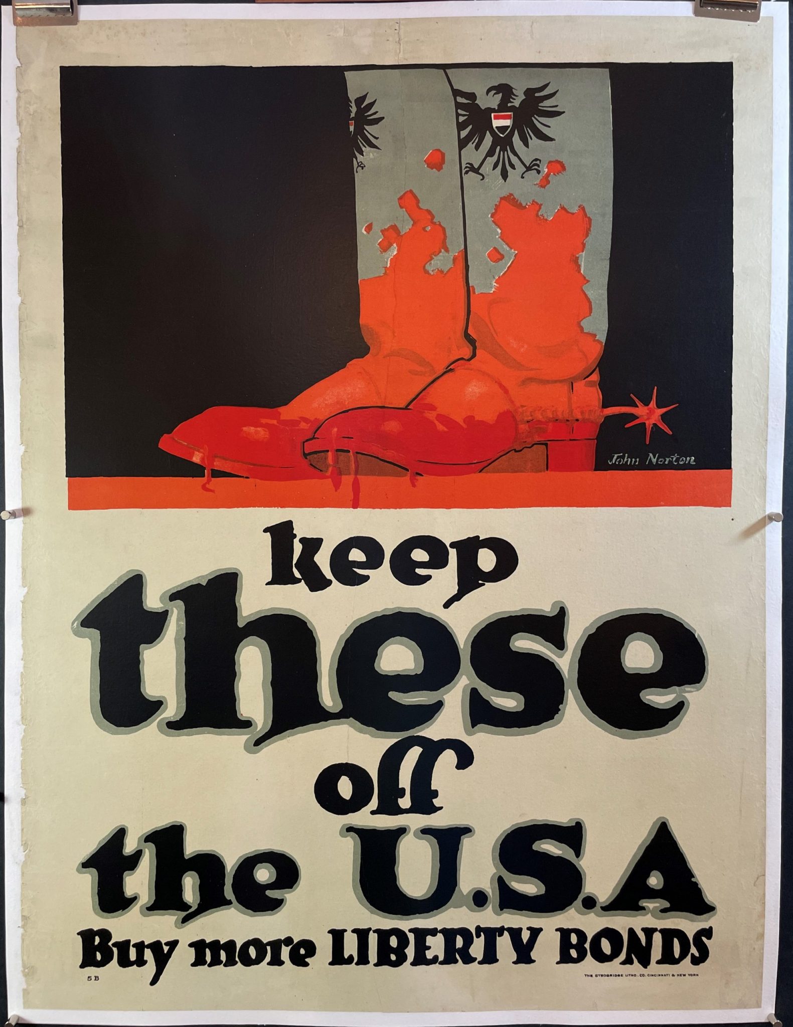 KEEP THESE OF THE U.S.A. Original WW1 Liberty Bond Poster – Original ...