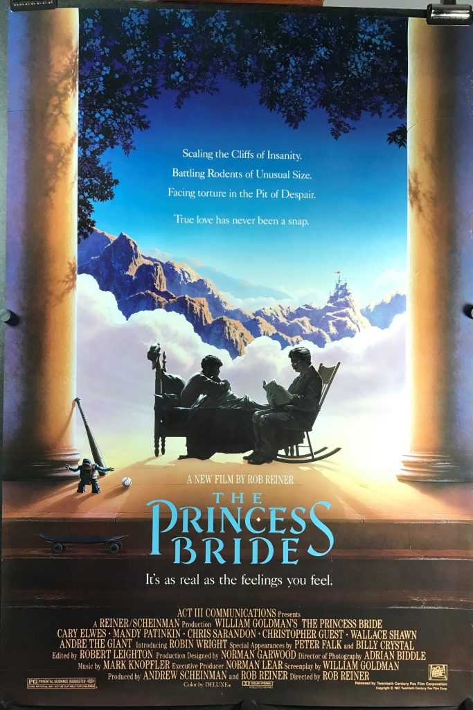 THE PRINCESS BRIDE, Original Fairy Tale Vintage Movie Poster - Original ...