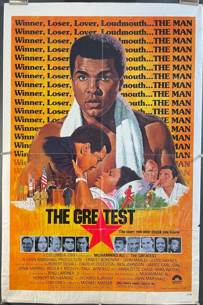 THE GREATEST, Original Muhammad Ali Vintage Movie Poster - Original ...