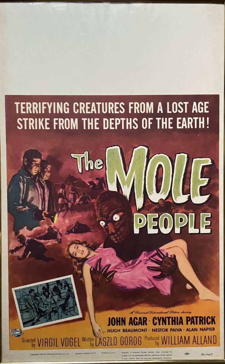 Mole People Original Vintage Creature Feature Window Card - Original ...