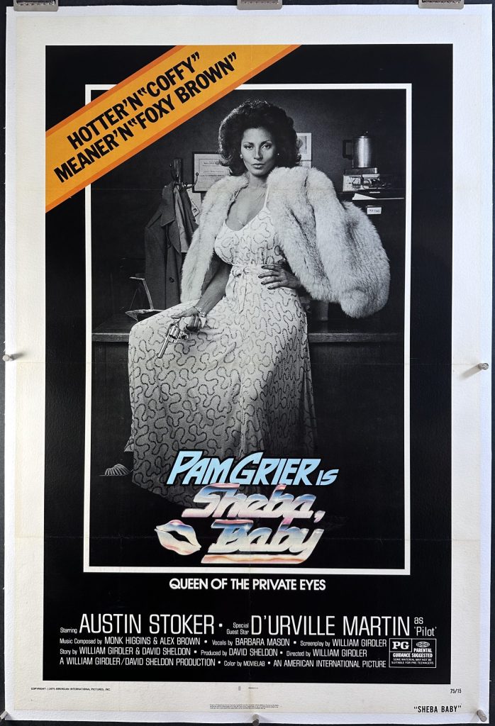 Original Pam Grier Blaxploitation Vintage Movie Poster - Original ...