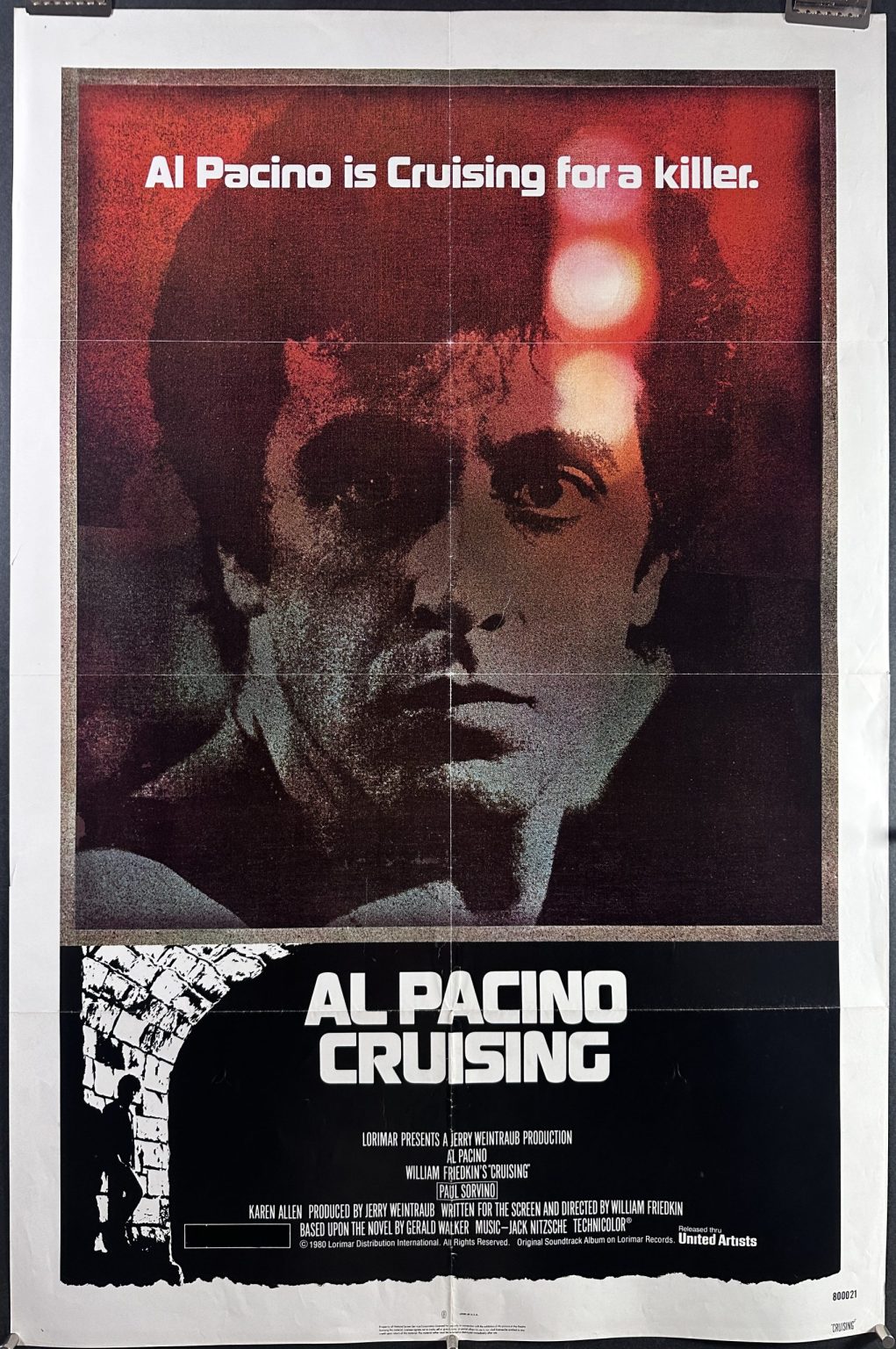 CRUISING Original Al Pacino Vintage Movie Poster - Original Vintage ...