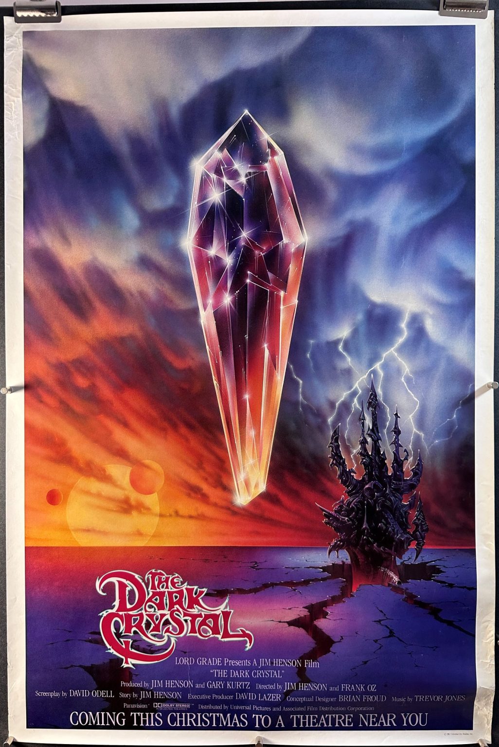 DARK CRYSTAL, Original Vintage Advance Movie Poster - Original Vintage ...