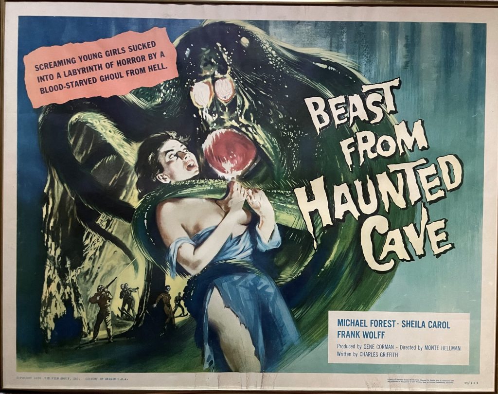 BEAST FROM HAUNTED CAVE, Original Vintage Movie Poster - Original ...