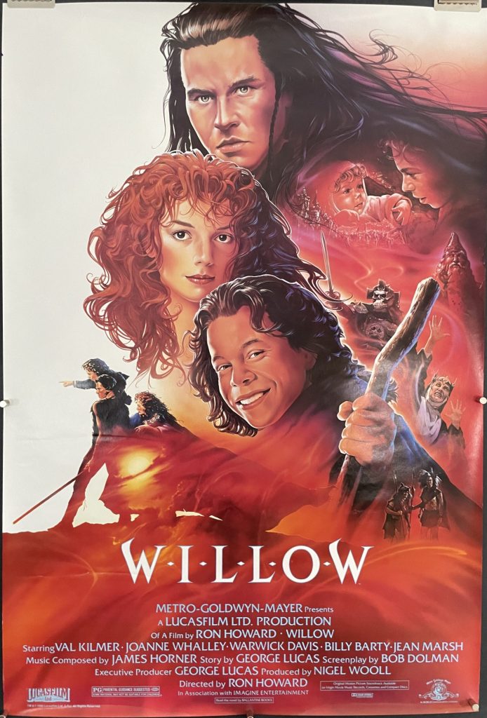 WILLOW, Original Vintage Sci-Fi Movie Poster - Original Vintage Movie ...