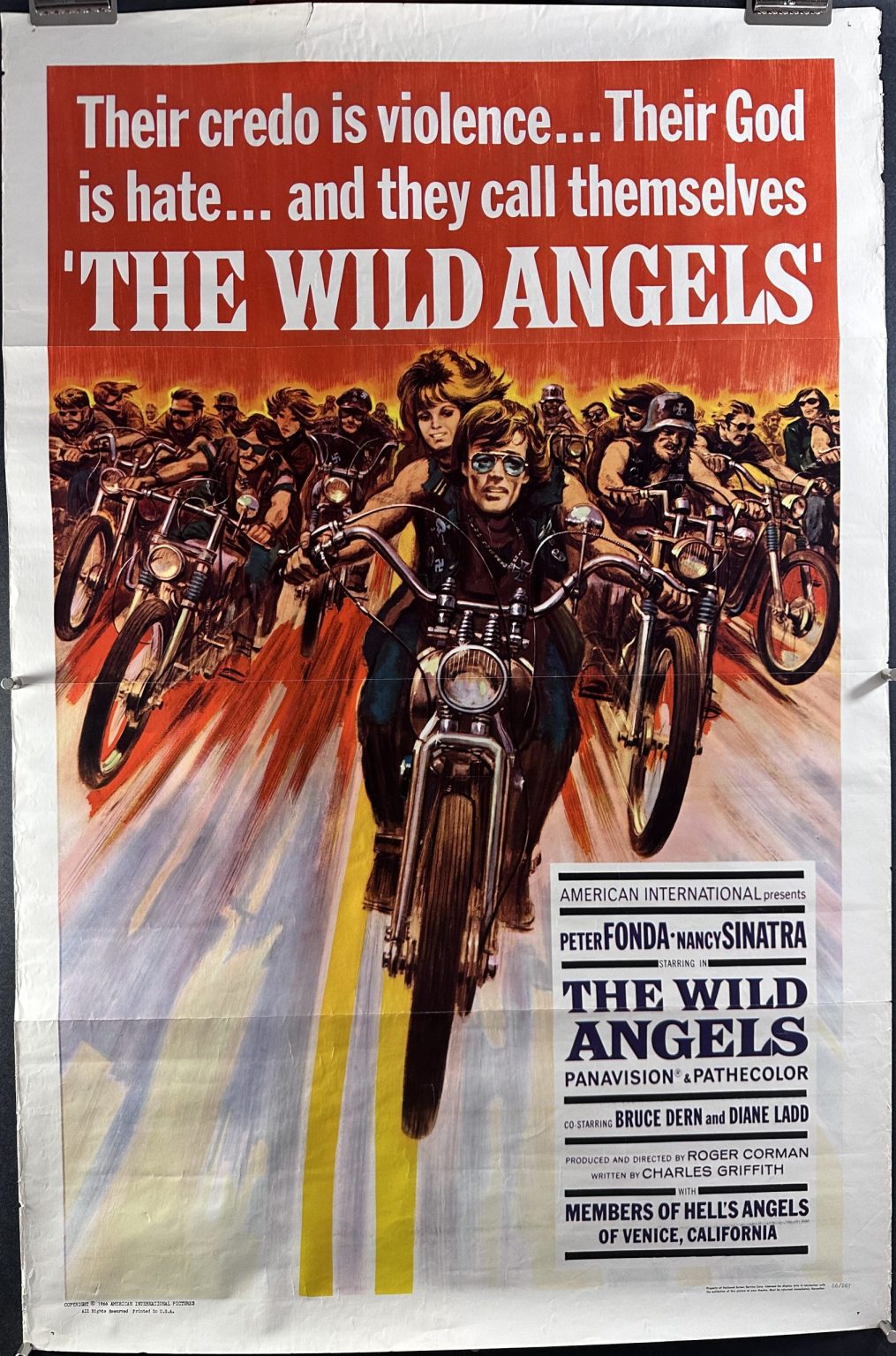 WILD ANGELS, Original Vintage Movie Poster - Original Vintage Movie Posters
