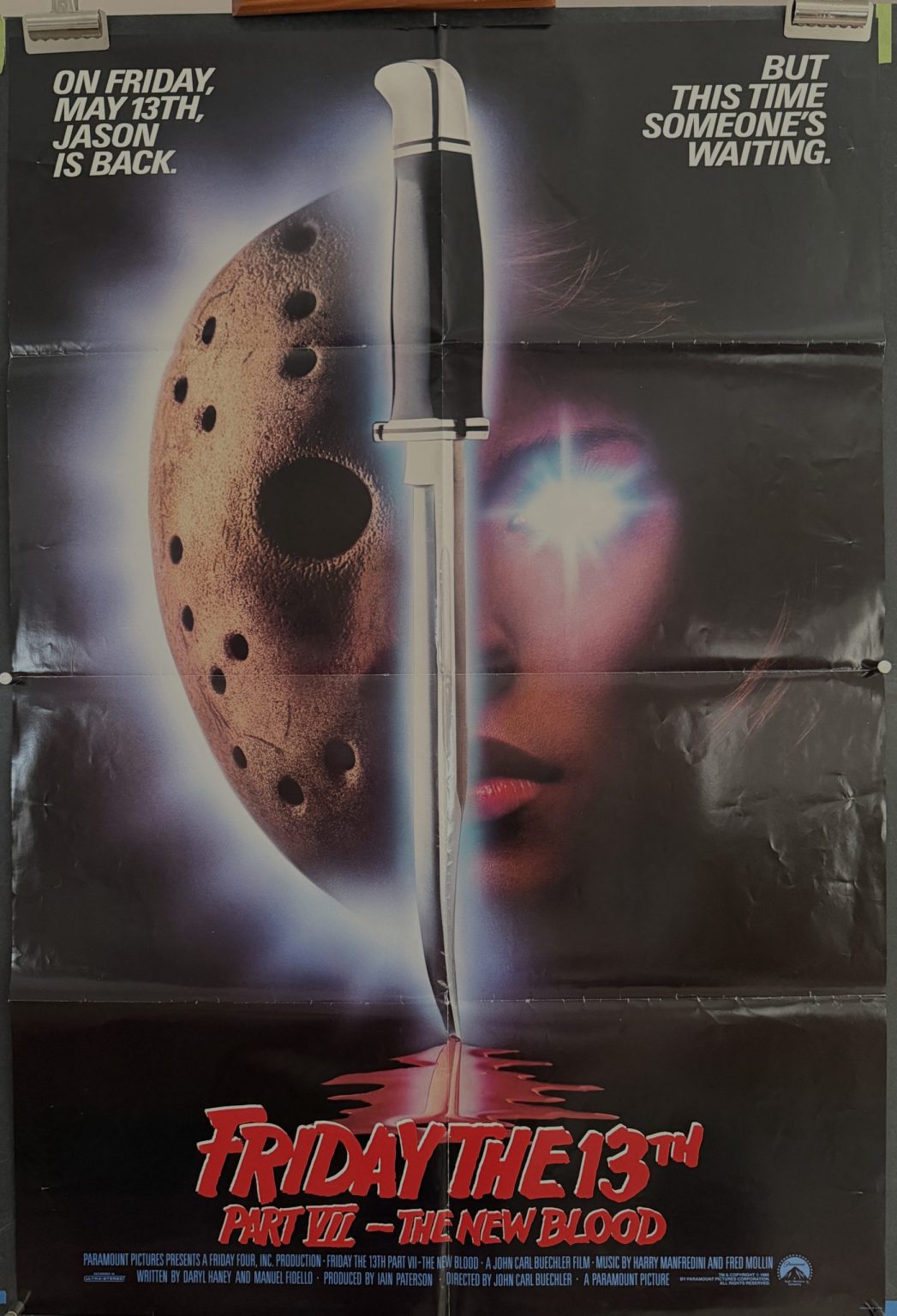 FRIDAY THE 13TH PART VI, Original Slasher Horror Movie - Original ...
