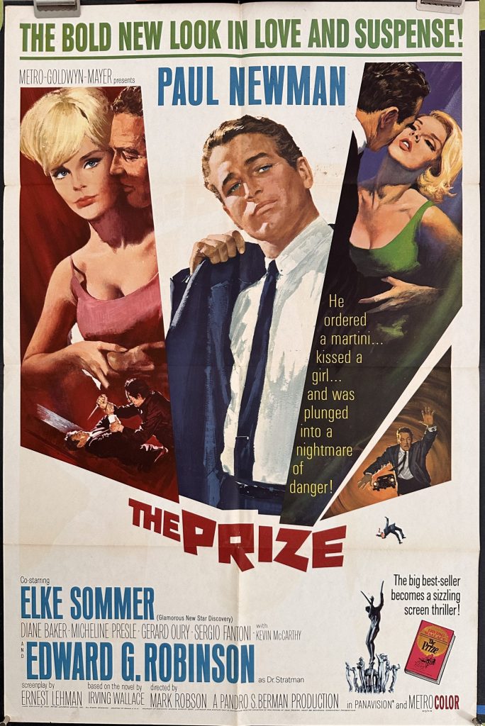 PRIZE, Original Vintage Movie Poster starring Paul Newman - Original ...
